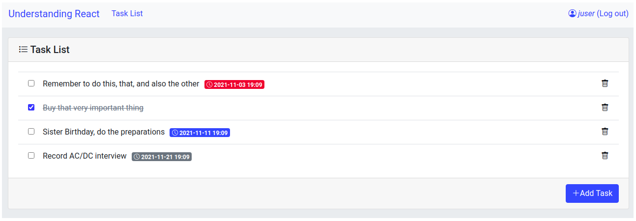 GitHub - enriquemolinari/react-tasklist GitHub - enriquemolinari/react-tasklist