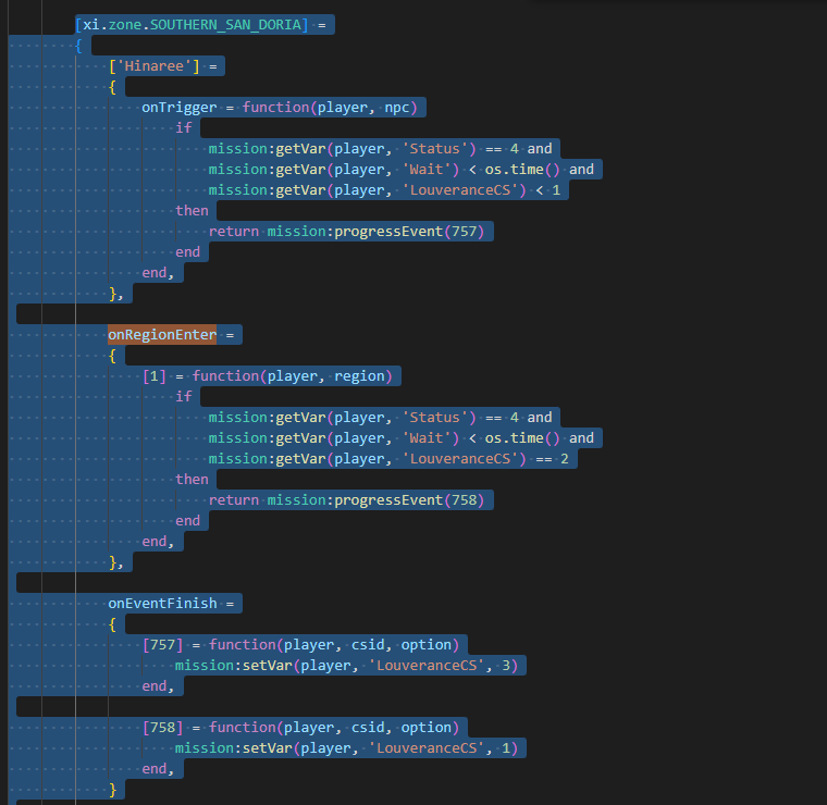 Post-Dawn Cutscenes (CoP 8-4) (progression halt) · Issue #1617 · AirSkyBoat/AirSkyBoat · GitHub