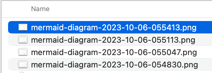 Exported file names not human friendly · Issue #4920 · mermaid-js ...