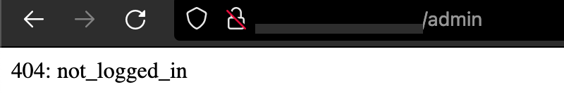 Logging out on user settings and admin settings results in error and white page · Issue #770 ...