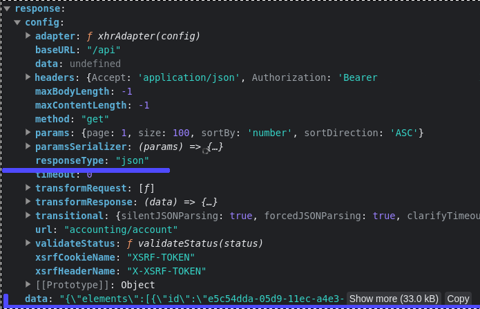 Passing Responsetype Of Json To Get No Longer Parses The Json In V0214 · Issue 5853 