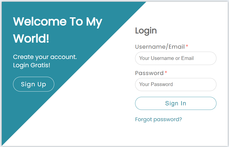GitHub - themufid/Login-Form-Project
