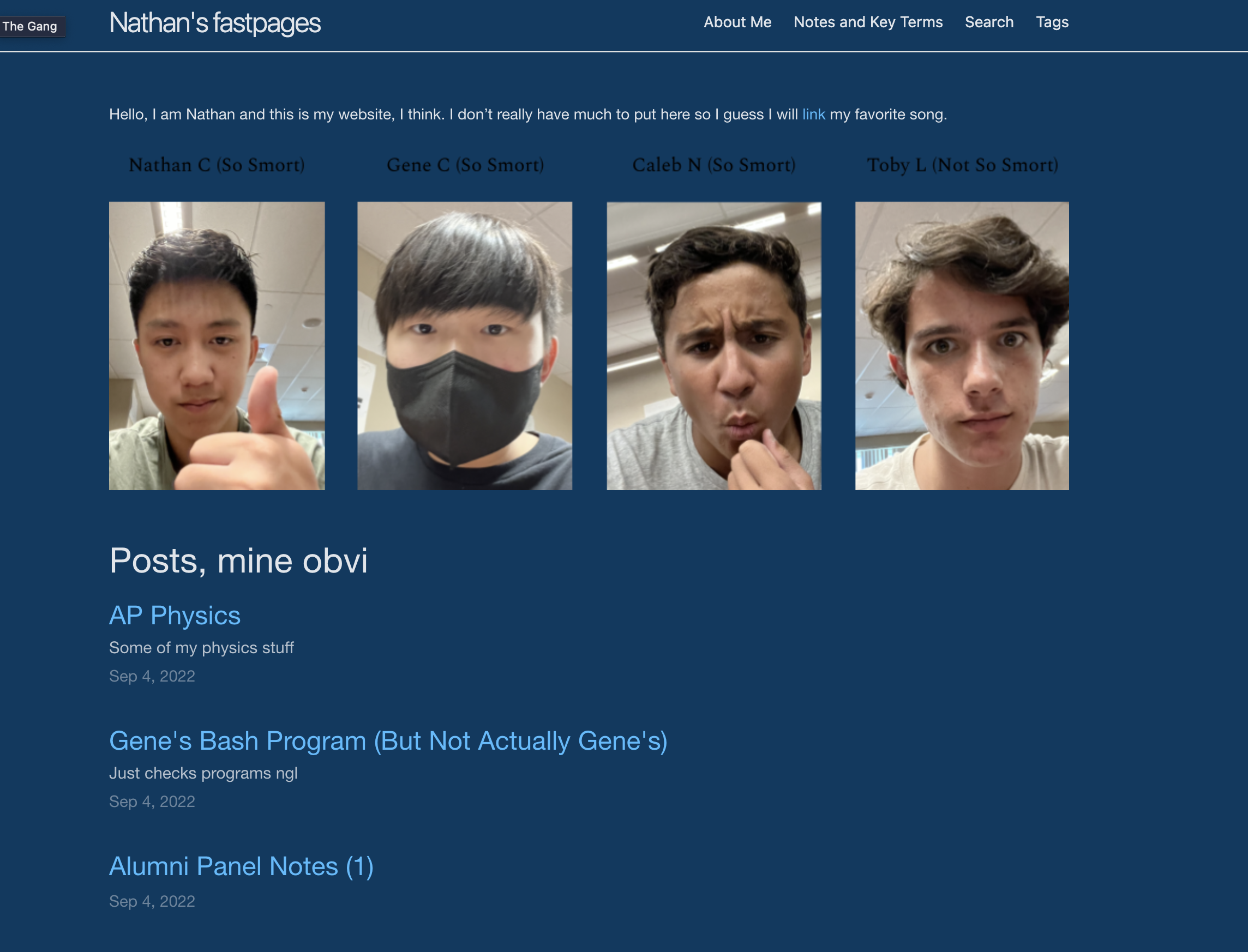 Week 2 · Issue #4 · Nathan-Capule/CSPFastpages · GitHub