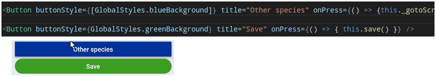 Theme Disabled When Using An Array In Style · Issue 1721 · React Native Elements React Native