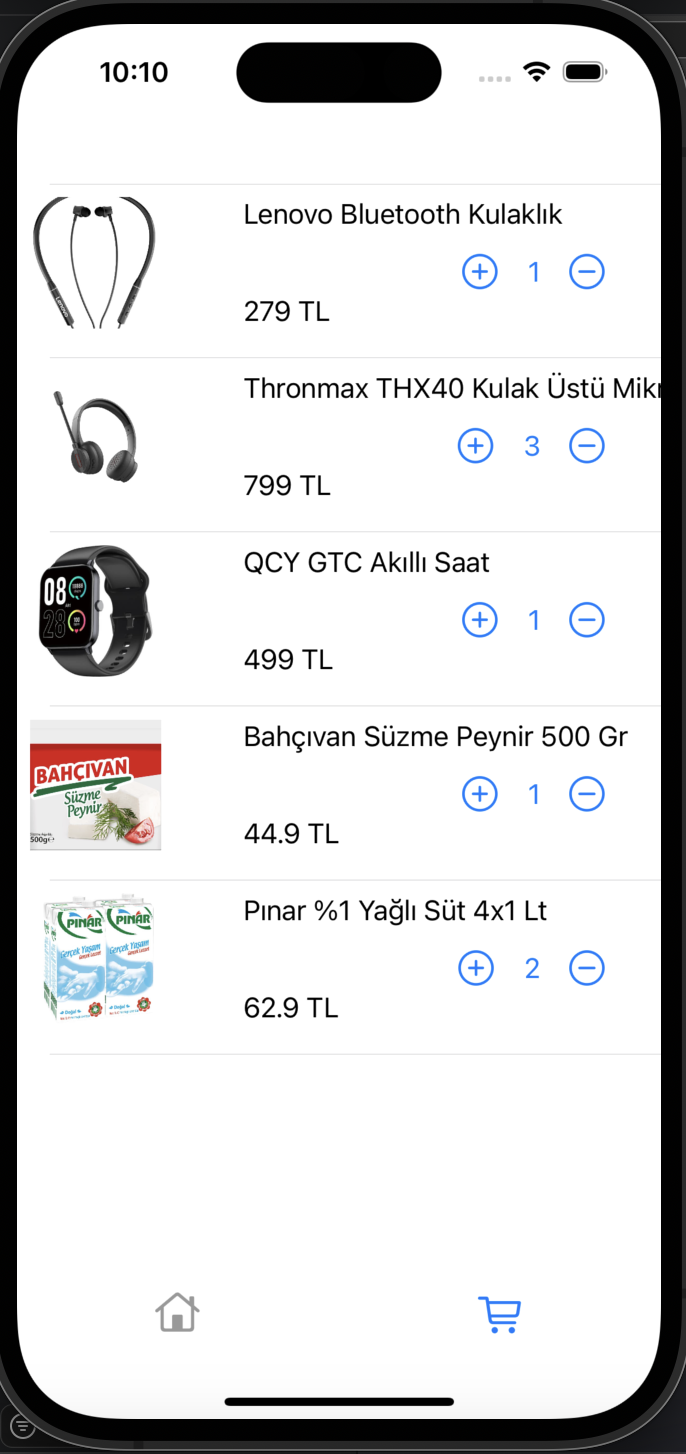 GitHub - ZeynelErdiKarabulut/Sok-Market-Sample