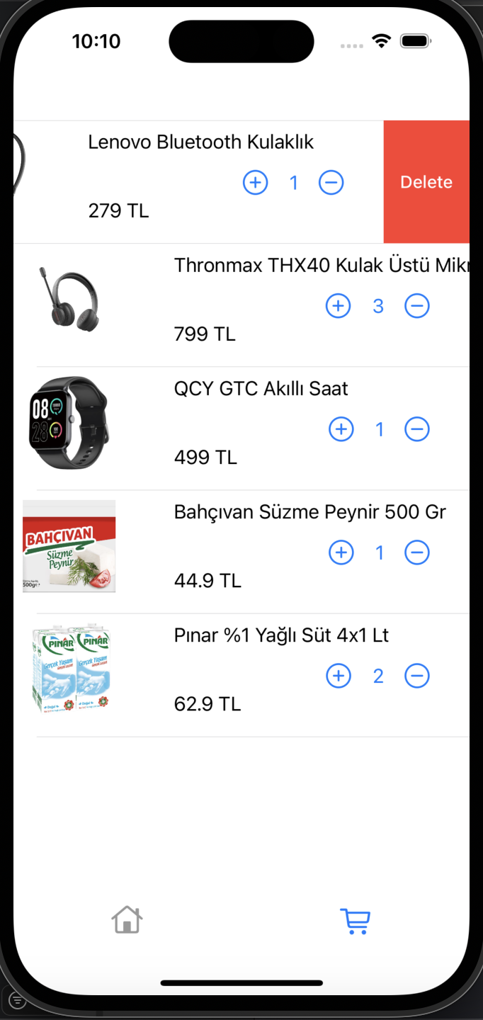 GitHub - ZeynelErdiKarabulut/Sok-Market-Sample