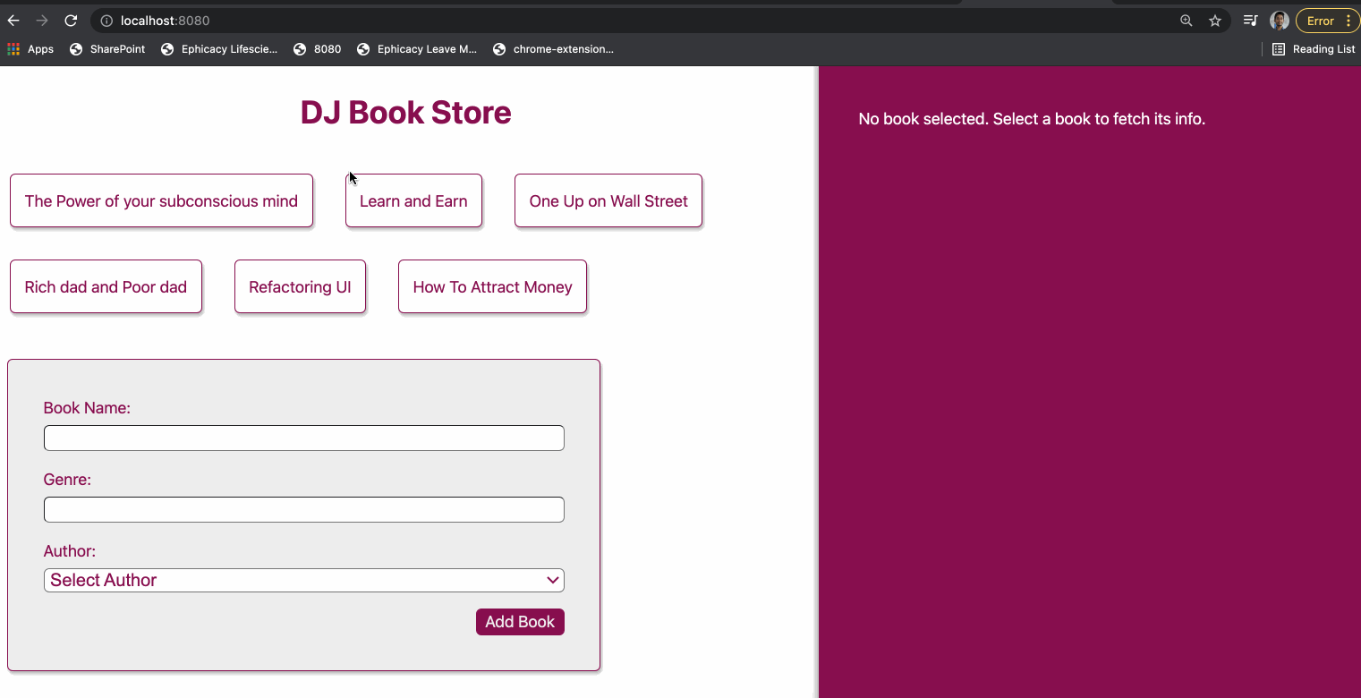 GitHub - deepanjii/book-store-app