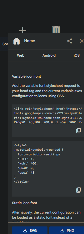 website info inaccessible in interface · Issue #1587 · google/material-design-icons · GitHub