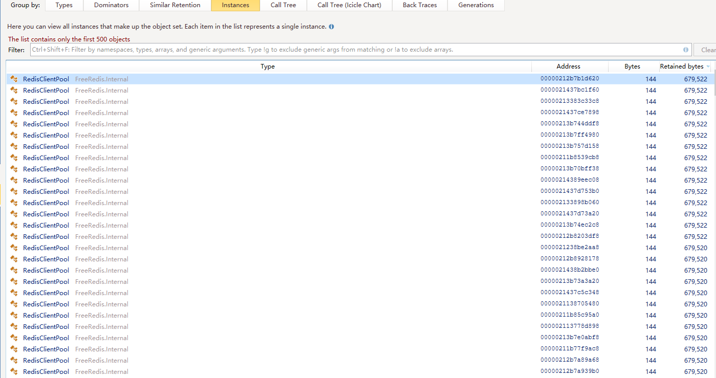 RedisClientPool占用内存大，系统用到了Redis订阅功能，能否限制RedisClientPool的数量，附图 · Issue #143 · 2881099/FreeRedis ...