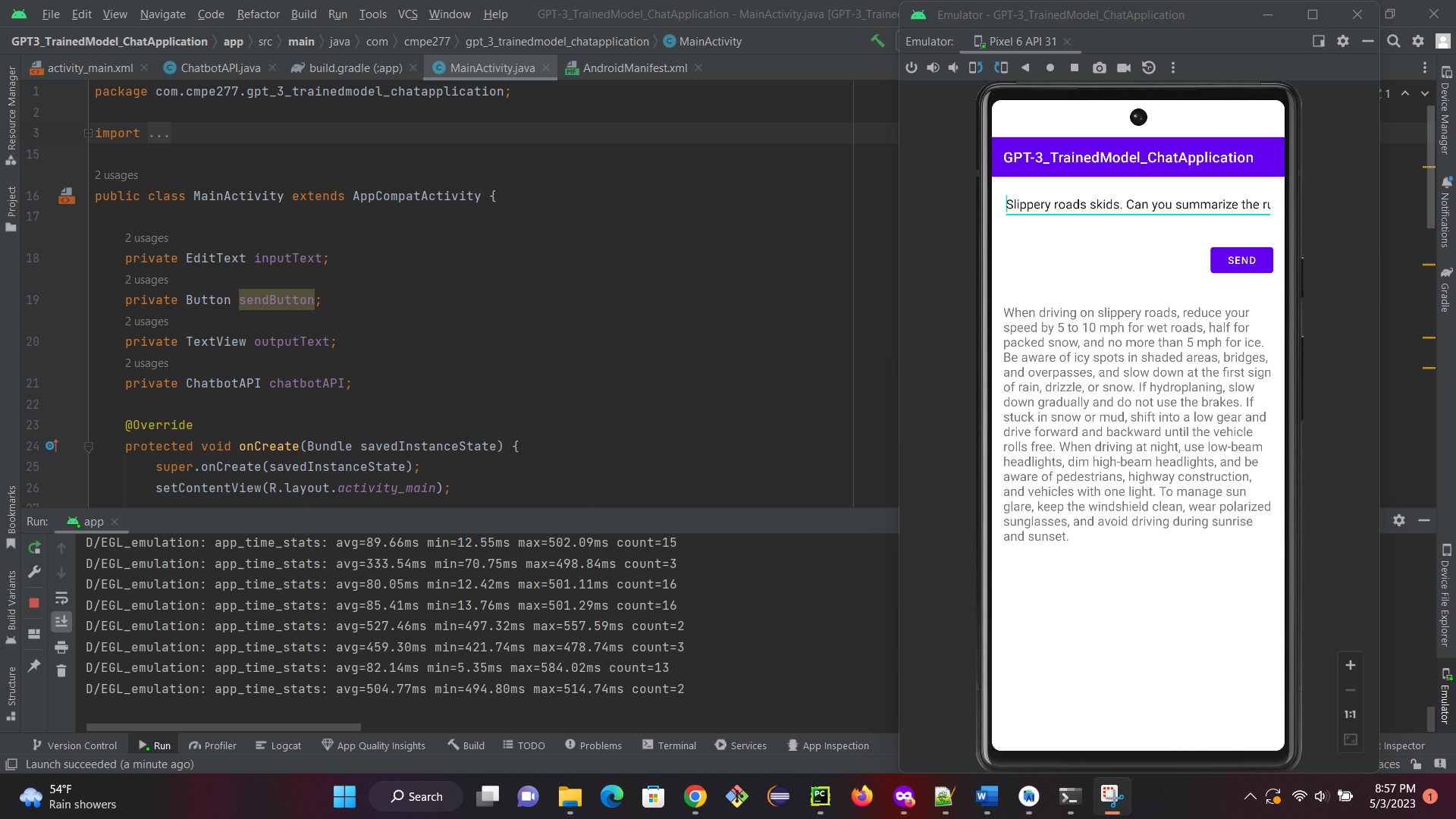 GitHub - darshcloud/Custom_ChatGPTModel_AndroidApplication: An Android Application that utilizes ...