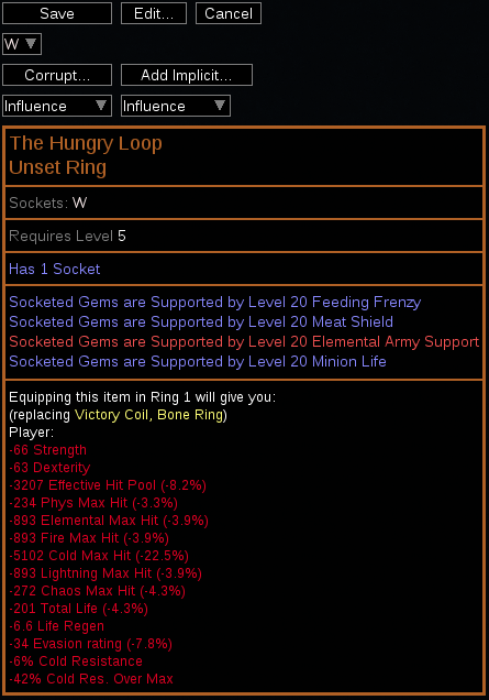 Hungry Loop does not register Elemental Army · Issue #6484 · PathOfBuildingCommunity ...