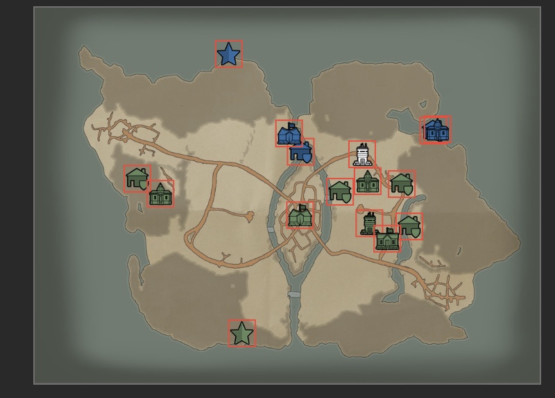 Oarbreaker, Fisherman's Row and Tempest Island map images outdated ...