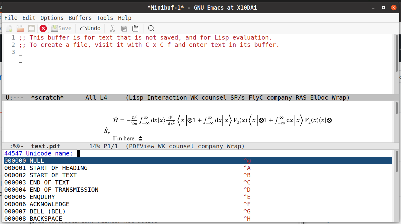 Can I let company use counsel-unicode-char to display the symbols on ...