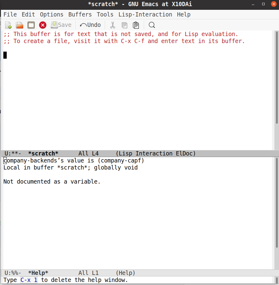 The suitable/appropriate completion settings for scratch buffer. · Issue #1130 · company-mode ...