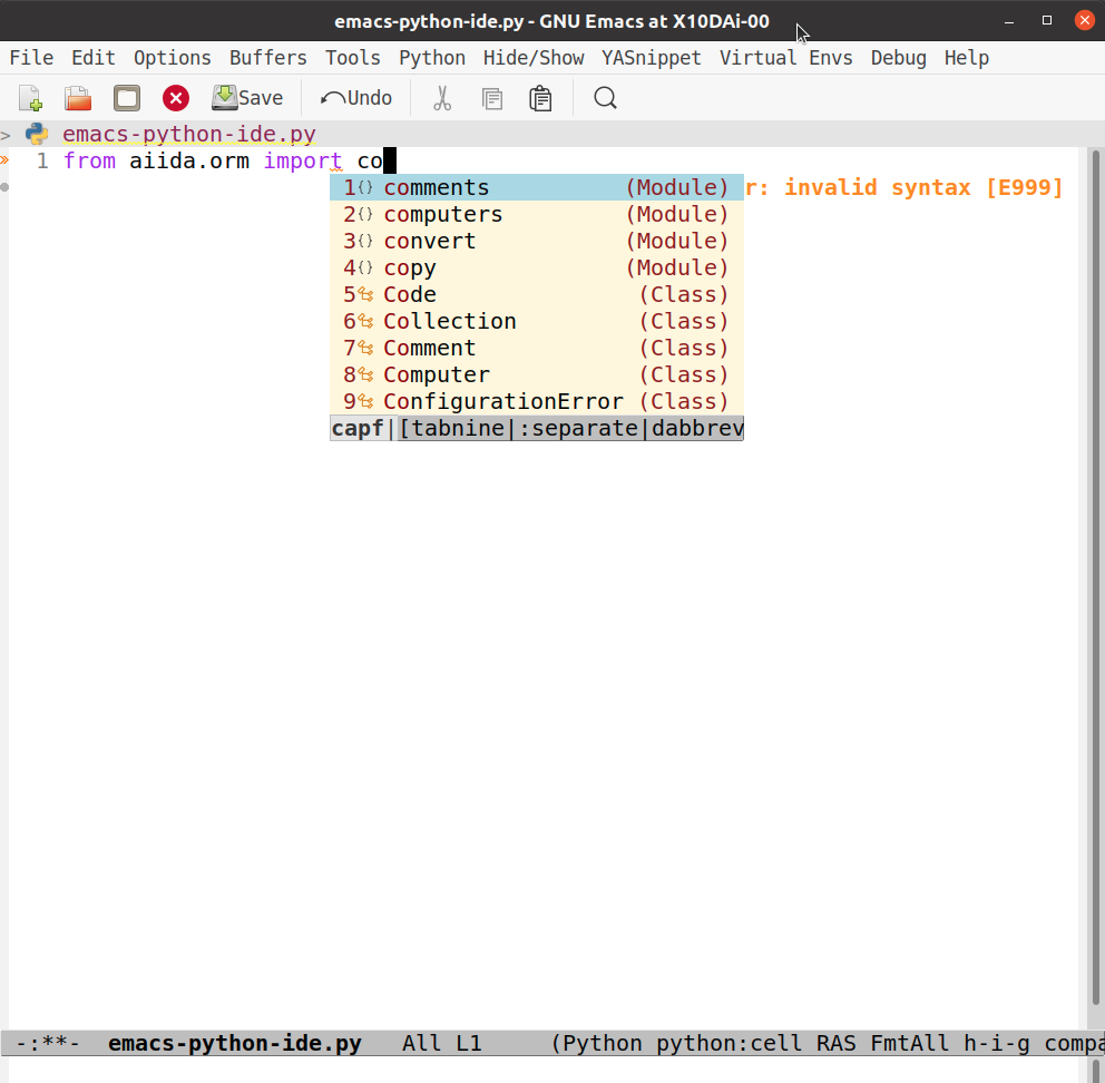 Pyright failed to do the completion for aiida. · Issue #2427 · microsoft/pyright · GitHub