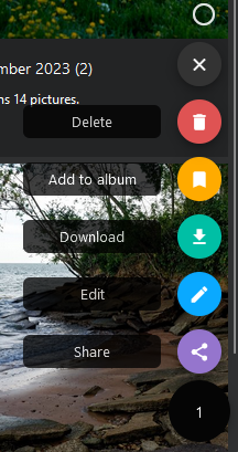 UX: Add description to context menu actions · Issue #3727 · photoprism/photoprism · GitHub
