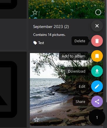 UX: Add description to context menu actions · Issue #3727 · photoprism/photoprism · GitHub