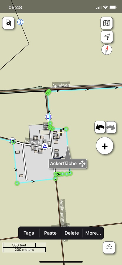 UI Button Location Suggestion · Issue #380 · bryceco/GoMap · GitHub