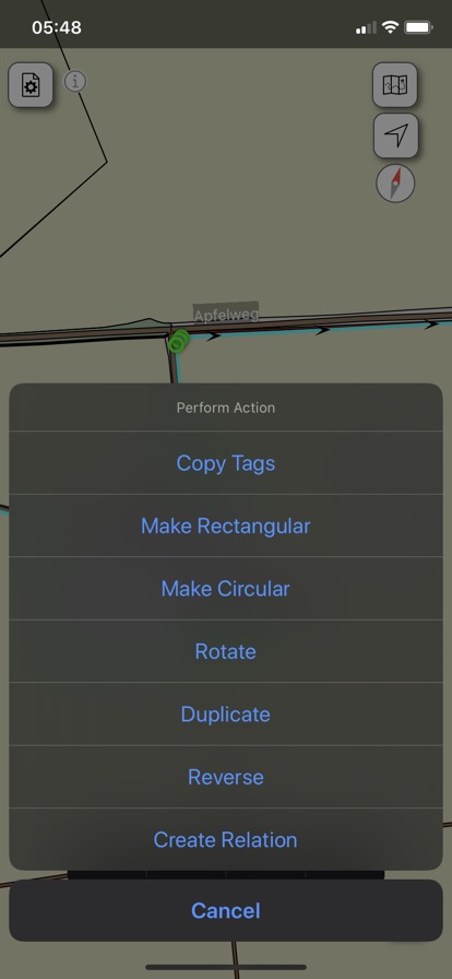 UI Button Location Suggestion · Issue #380 · bryceco/GoMap · GitHub