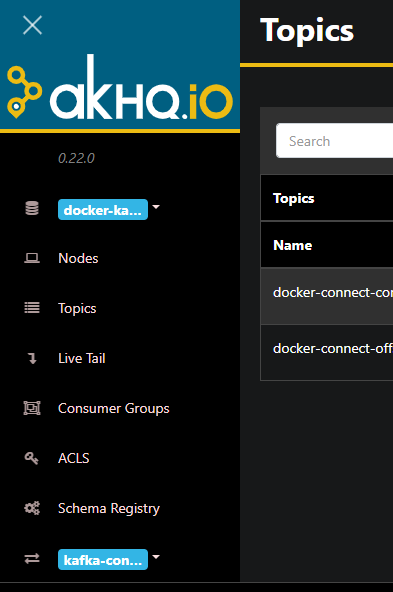 Where can I find Kafka Connect in AKHQ UI? · Issue #594 · tchiotludo/akhq · GitHub