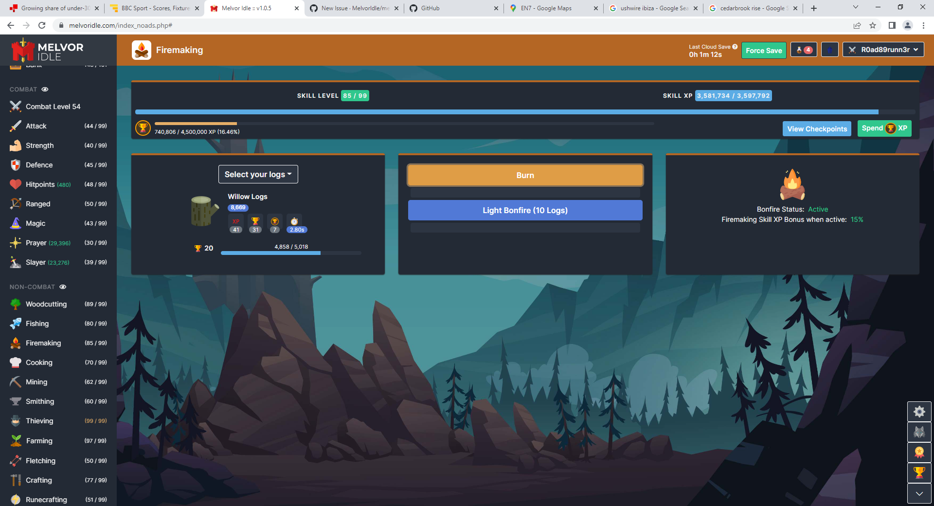 [Bug]: Firemaking mastery XP · Issue #2566 · MelvorIdle/melvoridle.github.io · GitHub