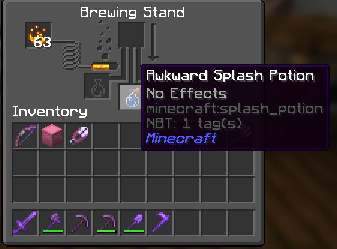 Executable Items potions crafting recipe brewing stand bug · Issue #326 · WolfyScript ...