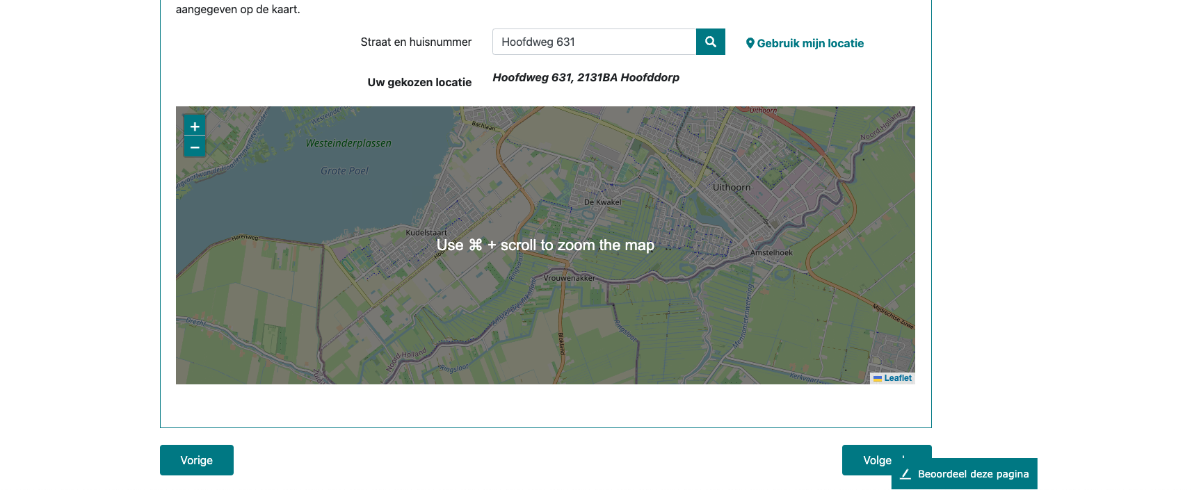 Kaartmateriaal - Zoeken op adres · Issue #2174 · open-formulieren/open-forms · GitHub