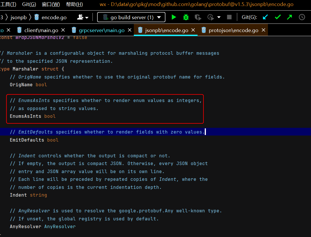 There Is No Enumsasints Attribute In Runtime Jsonpb Runtime Jsonpb中没有enumsasints这个属性 · Issue