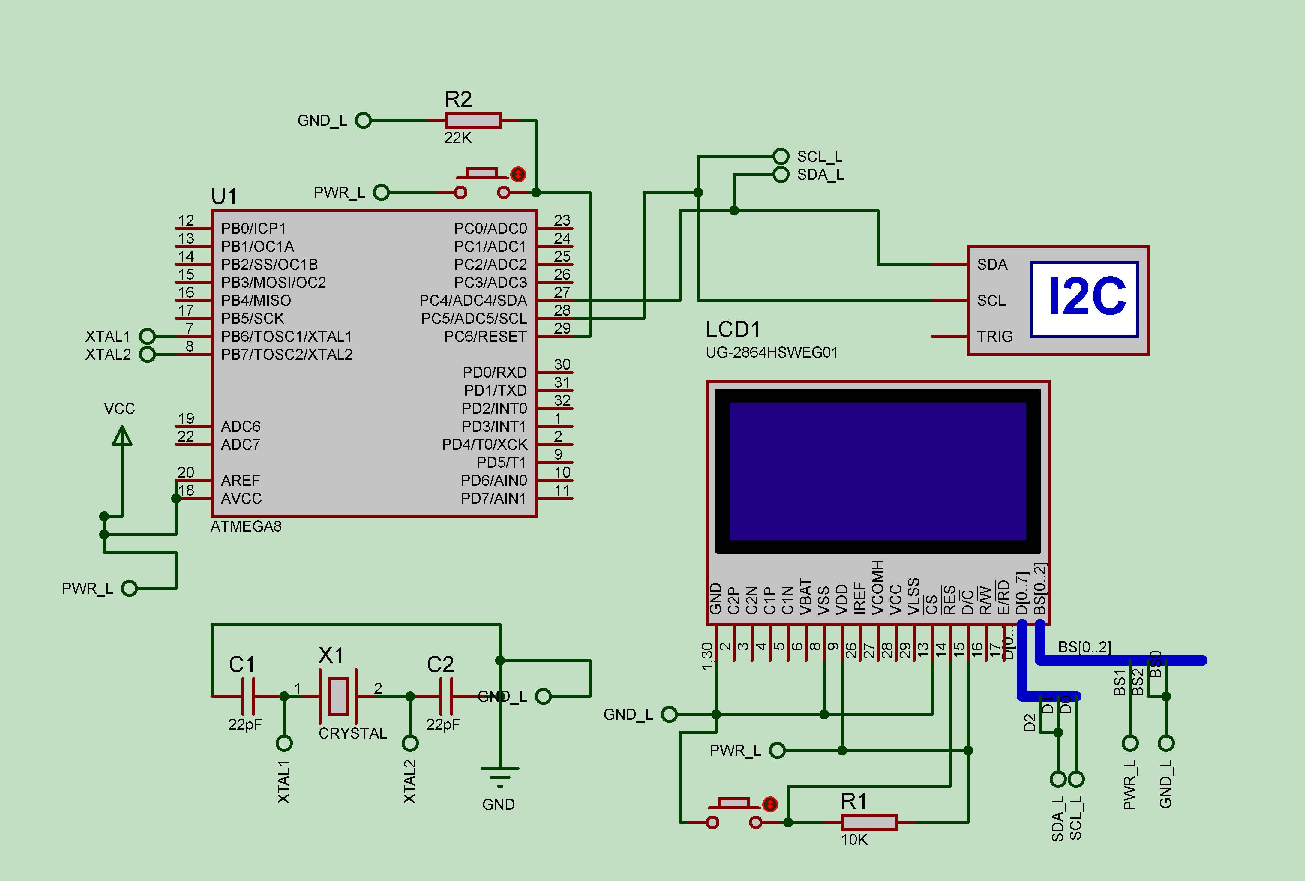 GitHub - navalkishor768/OLED_I2C_Atmega8: Interfacing OLED with Atmega8 Baremetal