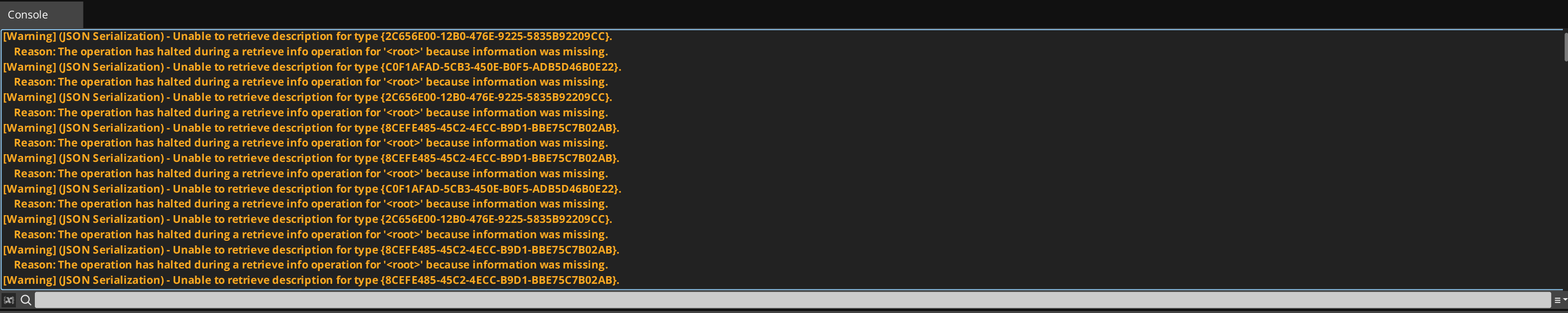 Console outputs many messages when DPE is enabled · Issue #14867 · o3de/o3de · GitHub