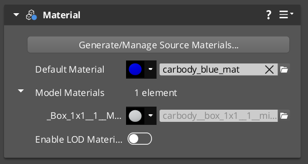 Override icon does not show up for material property in DPE Inspector · Issue #17103 · o3de/o3de ...