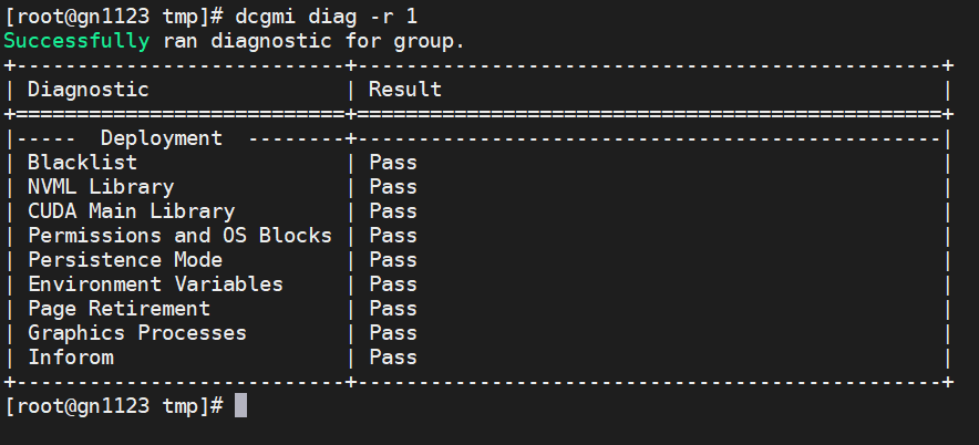 infoROM is corrupted. However, diagnostics of dcgm is all pass. · Issue #2 · NVIDIA/DCGM · GitHub