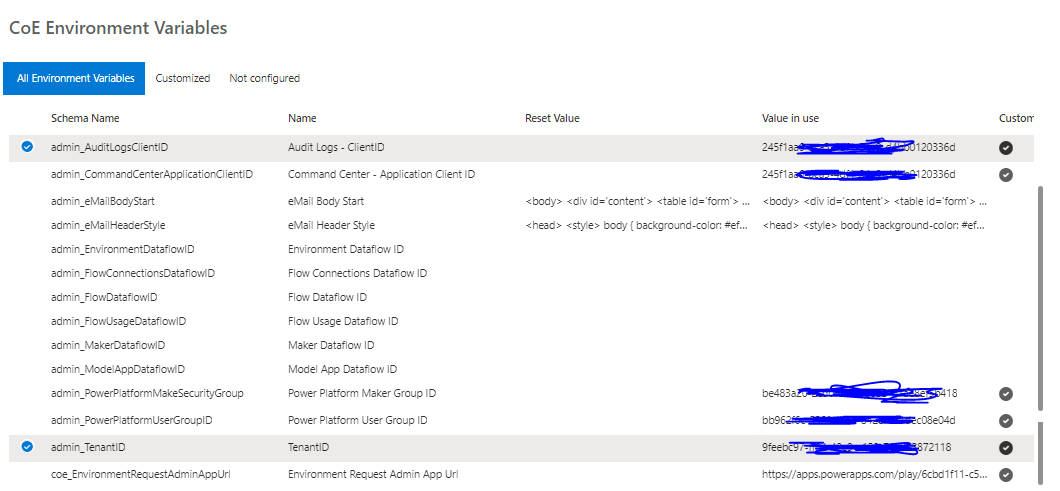 [CoE Starter Kit - COE new updates - help setting up new audit logs ...