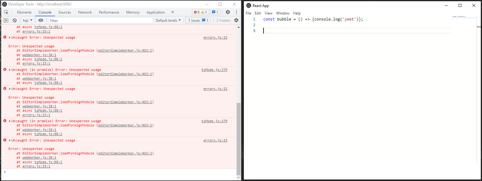 Use monaco-editor as a local package, but a worker-related error occurs · Issue #408 · suren ...