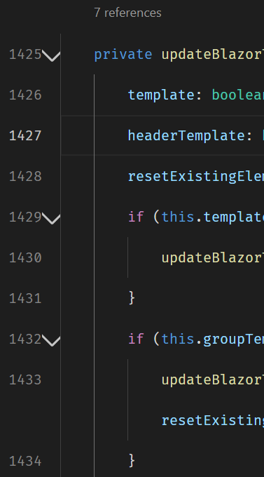 Code collapse icons looks weird when line height is increased · Issue ...