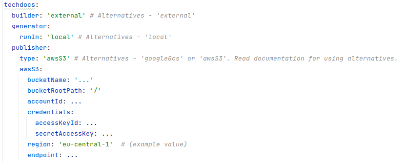 🐛 Bug Report: "Region" is missing in techdocs publisher type "awsS3" · Issue #18692 · backstage ...