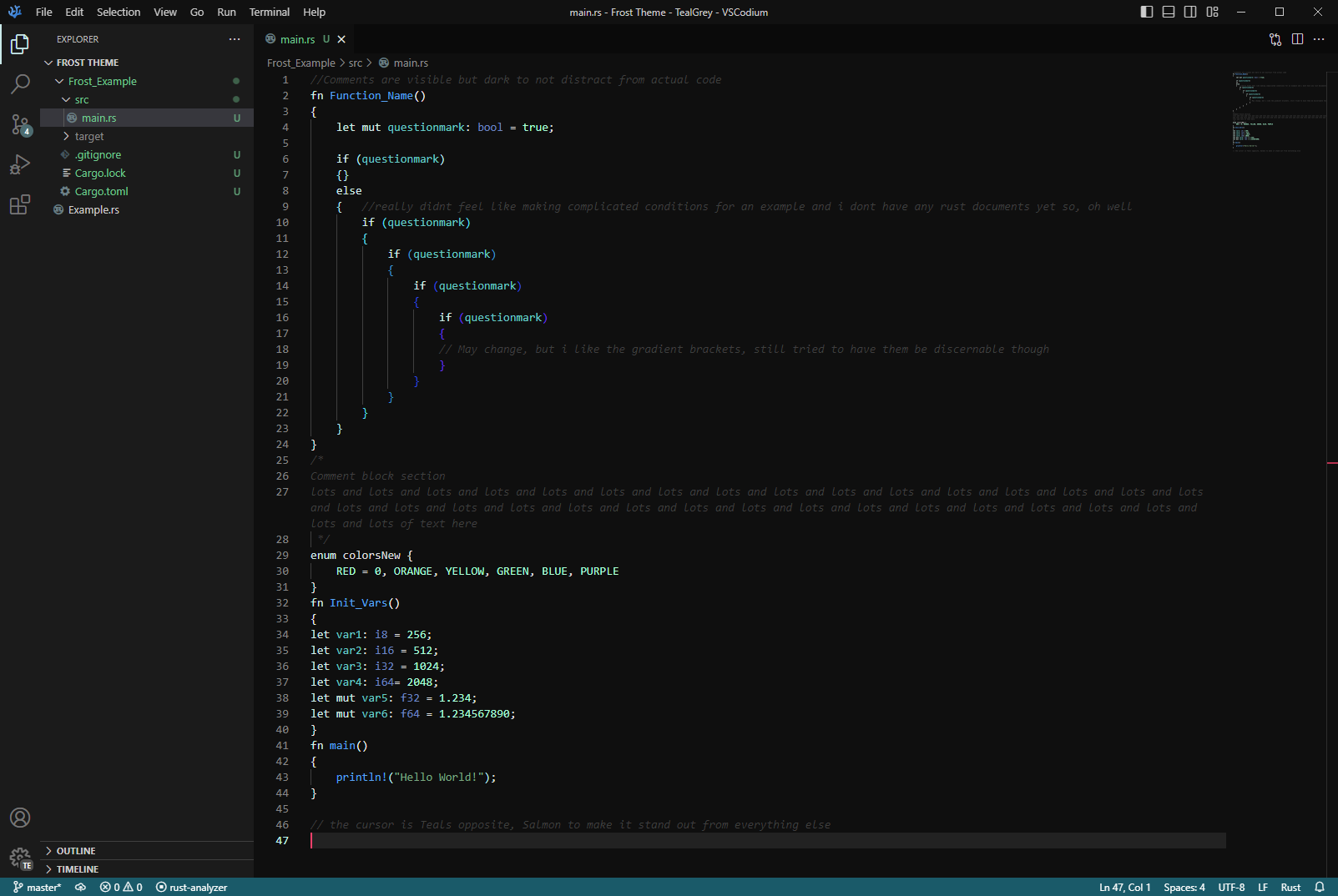 GitHub - TheOmninaut/Frost-Theme-vscode: A color theme for Visual ...