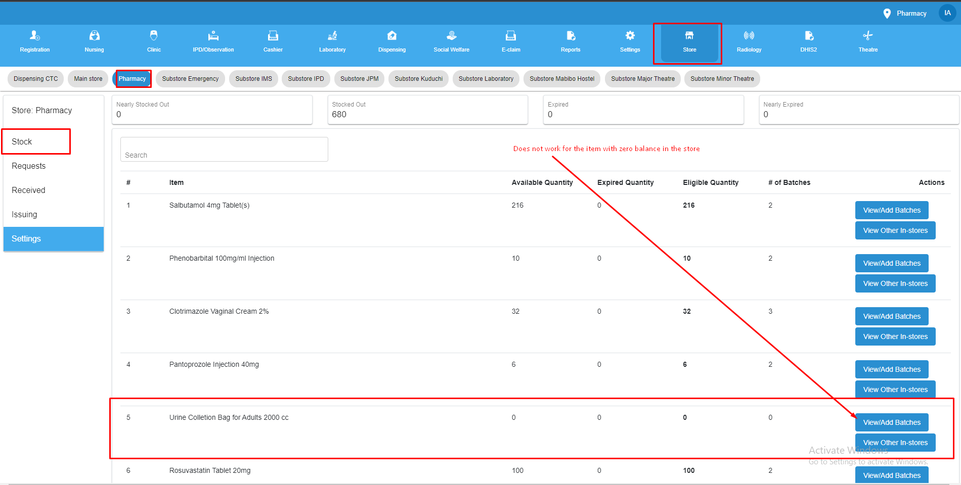 Fix bug reconciliation button for add or reduce an items in the store is inactive for the items ...