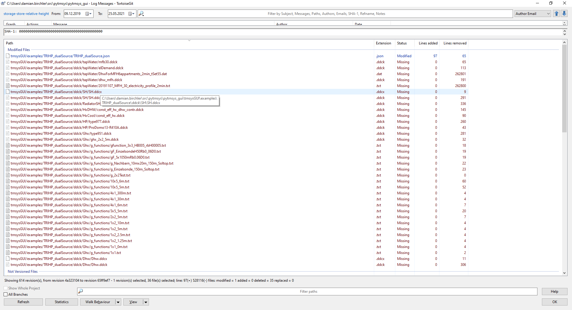 When force-opening same project lots of files get deleted · Issue #70 · SPF-OST/pytrnsys_gui ...