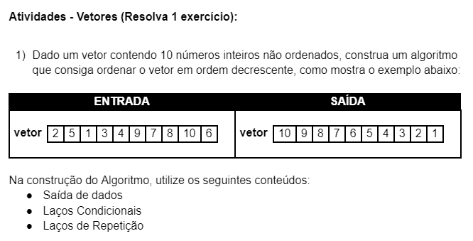 GitHub - lucaolv/Vetores-e-Matrizes-Portugol