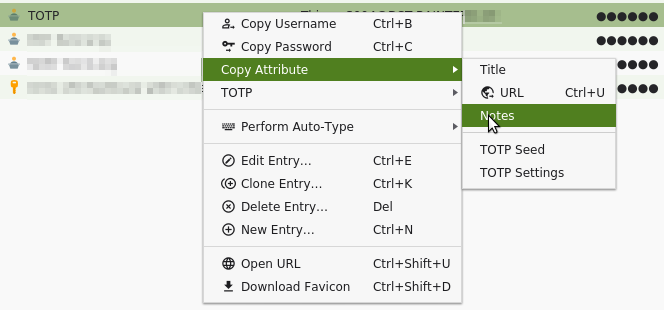 Select TOTP Field Reference in {REF: @ : } Sequence Input forms · Issue #6782 · keepassxreboot ...