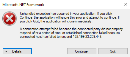 [BUG] XrmToolBox fails to load because of firewall. · Issue #1042 · MscrmTools/XrmToolBox · GitHub