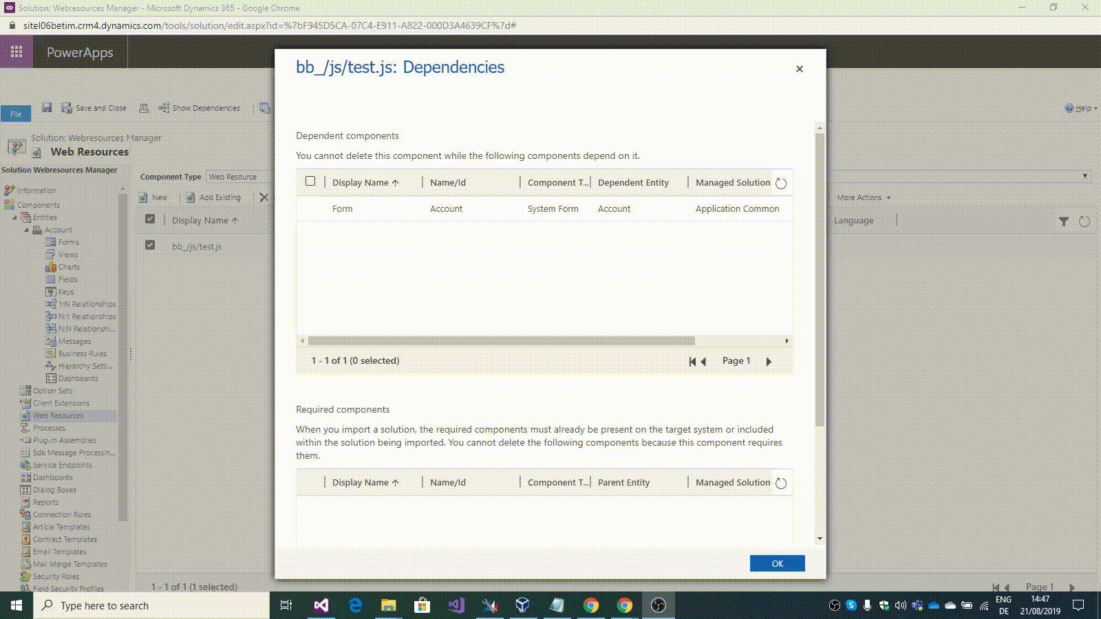 Question: Rename javascript file. What happens with existing events · Issue #80 · MscrmTools ...
