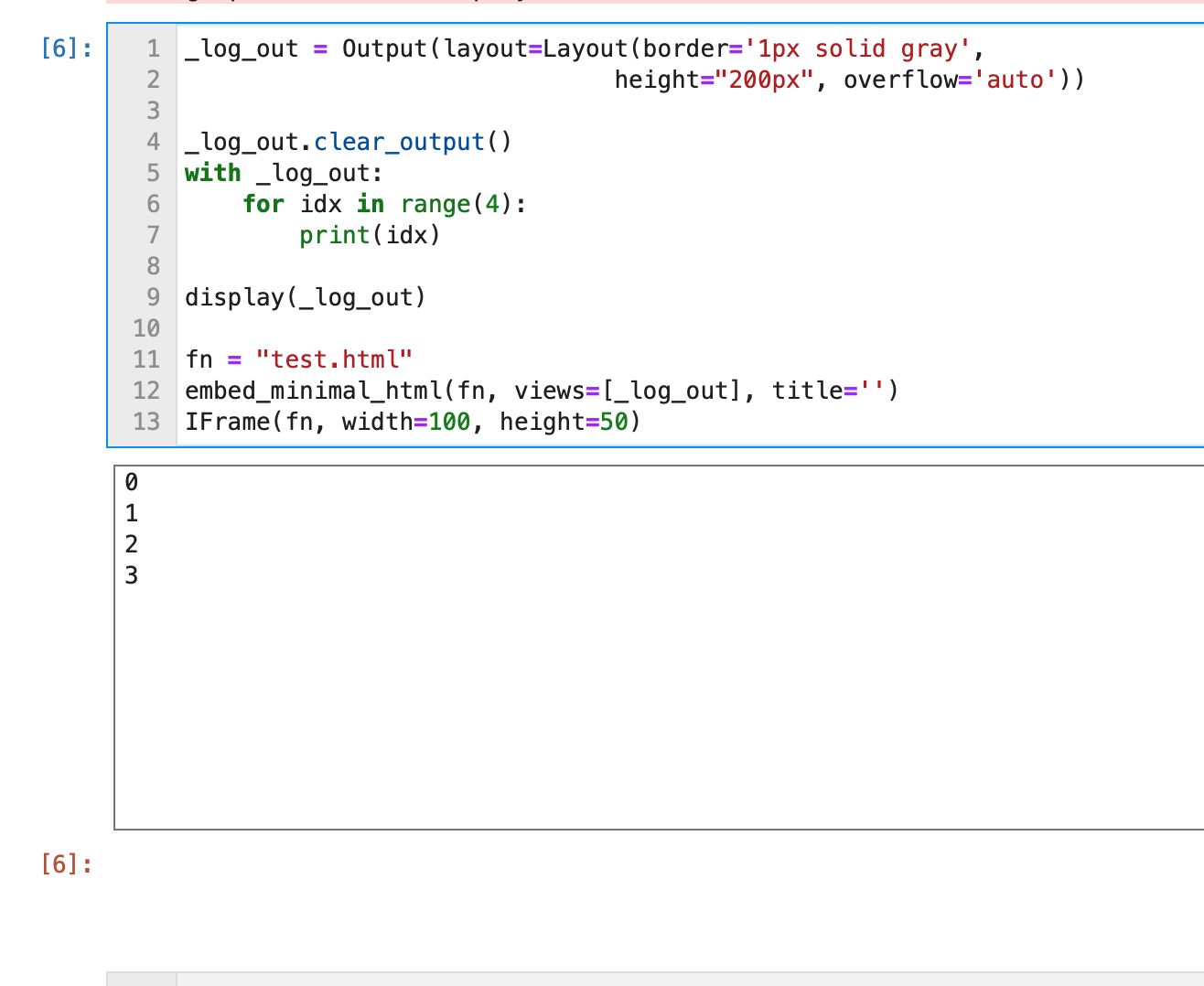 embed_minimal_html and IFrame do not preserve the style and content of Output widgets · Issue ...