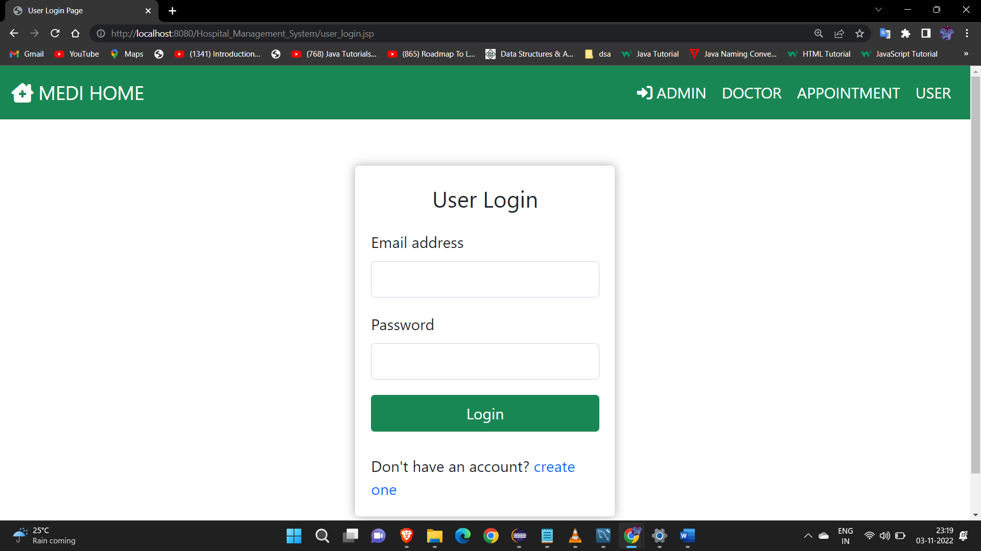 GitHub - yadavDilip7/Hospital-Management-System: This website is made ...