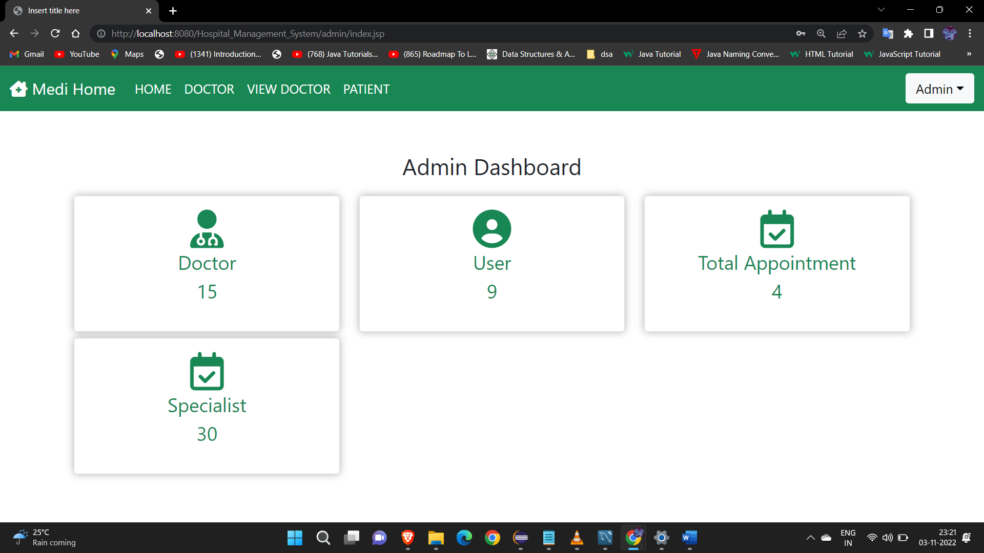 GitHub - yadavDilip7/Hospital-Management-System: This website is made ...