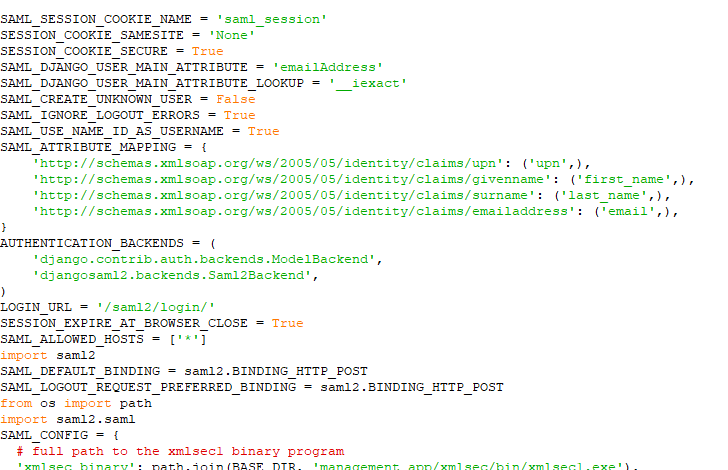 Authentication Error Access Denied On Saml2 Acs After I Login Federation Service Succesfully