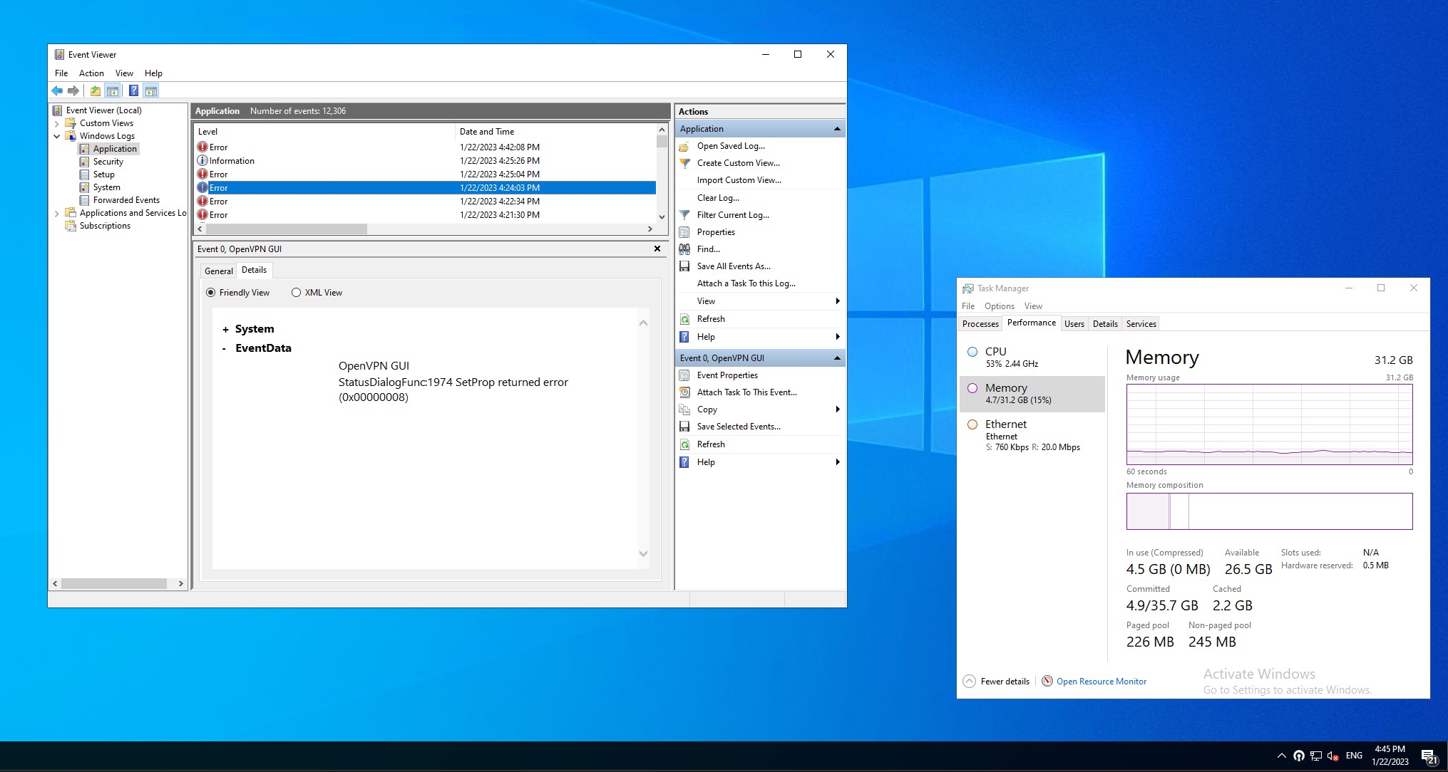 Problem With Openvpn From Reconnections More Yellow Icons And A Complete Rejection Of Work