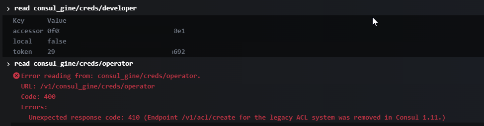 Can't create management consul tokens · Issue #14004 · hashicorp/vault · GitHub