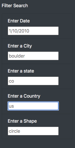 GitHub - Madeye24/UFOs: Java Script